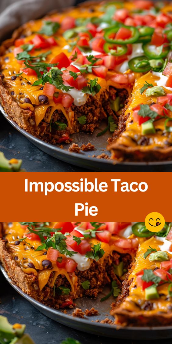 Impossible Taco Pie - WEEKNIGHT RECIPES