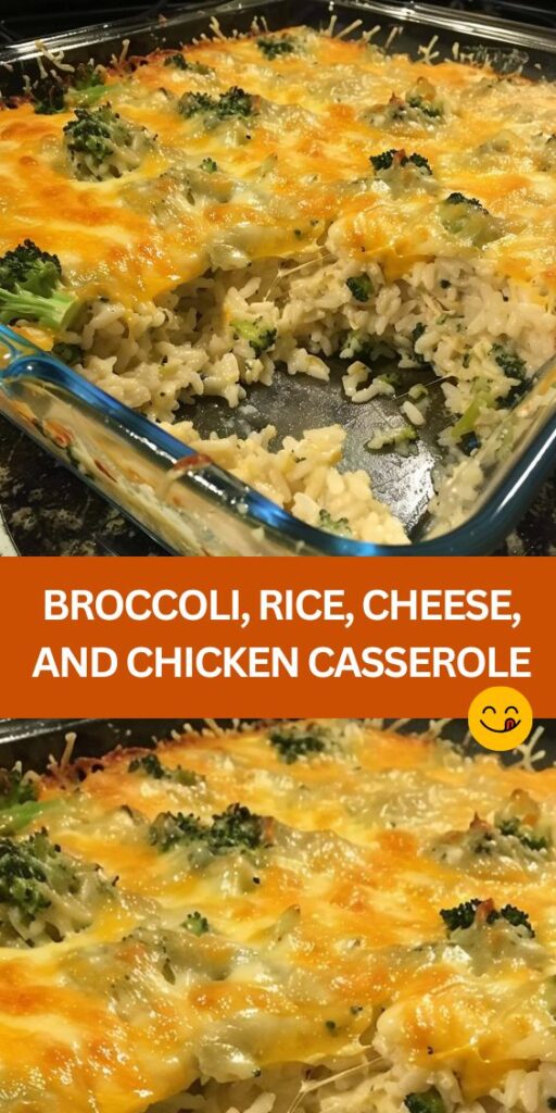 BROCCOLI, RICE, CHEESE, AND CHICKEN CASSEROLE - WEEKNIGHT RECIPES