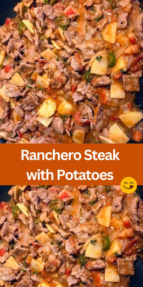 Ranchero Steak with Potatoes - WEEKNIGHT RECIPES
