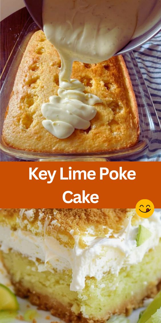 Key Lime Poke Cake - WEEKNIGHT RECIPES