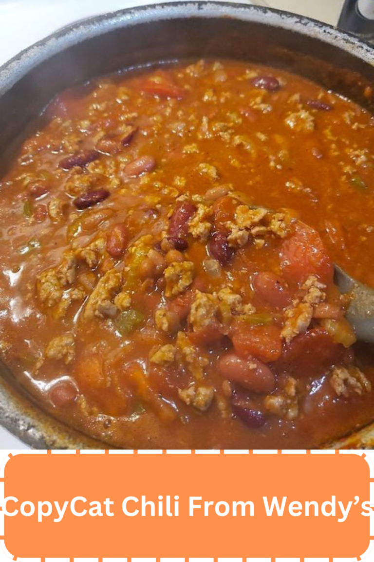 CopyCat Chili From Wendy’s - WEEKNIGHT RECIPES