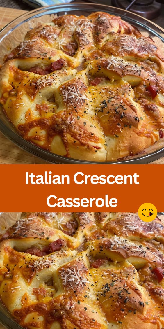 Italian Crescent Casserole - WEEKNIGHT RECIPES