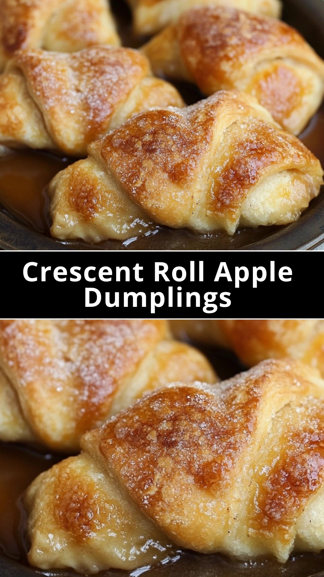 Crescent Roll Apple Dumplings - WEEKNIGHT RECIPES