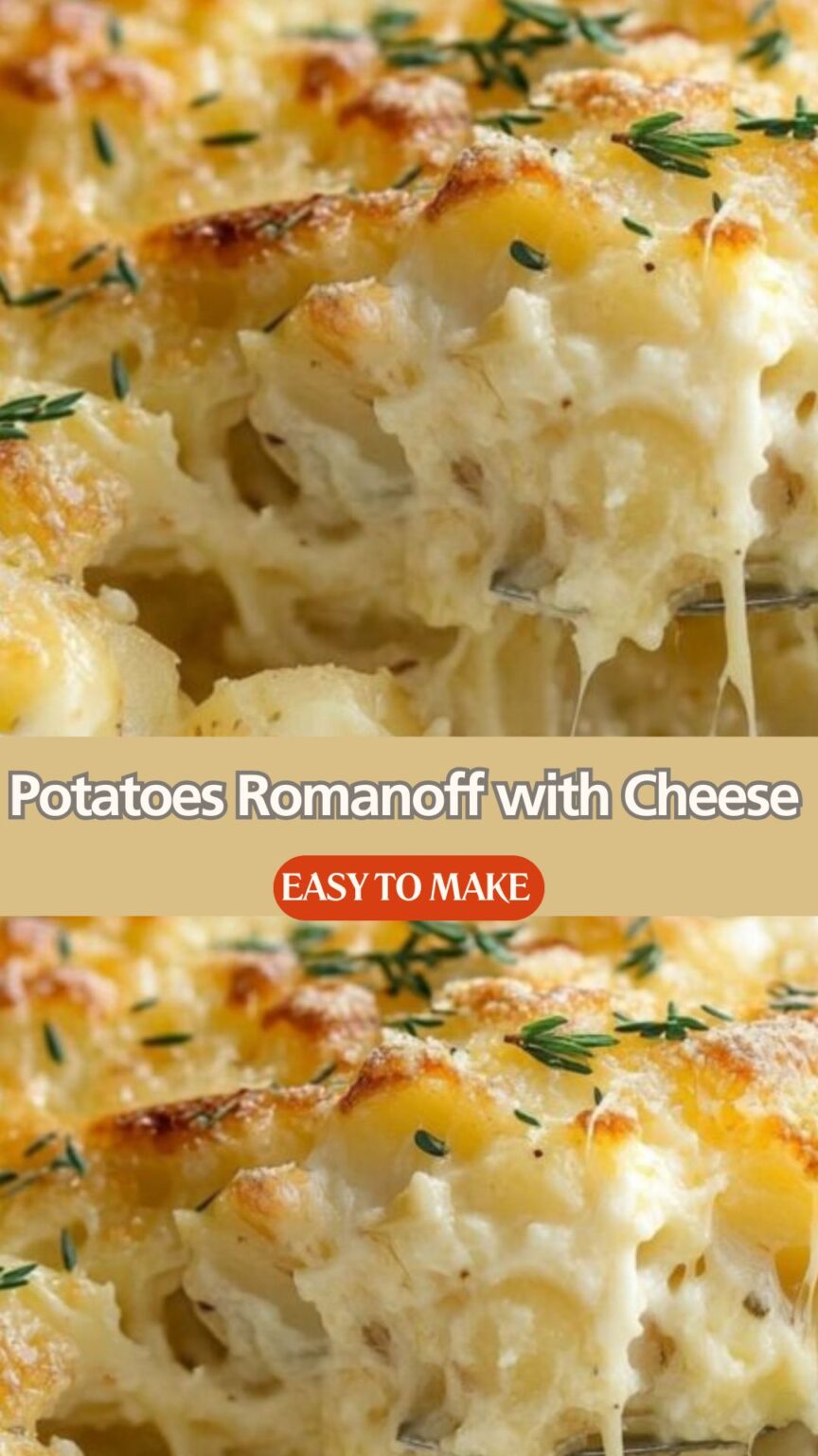 Potatoes Romanoff with Cheese Recipe - WEEKNIGHT RECIPES