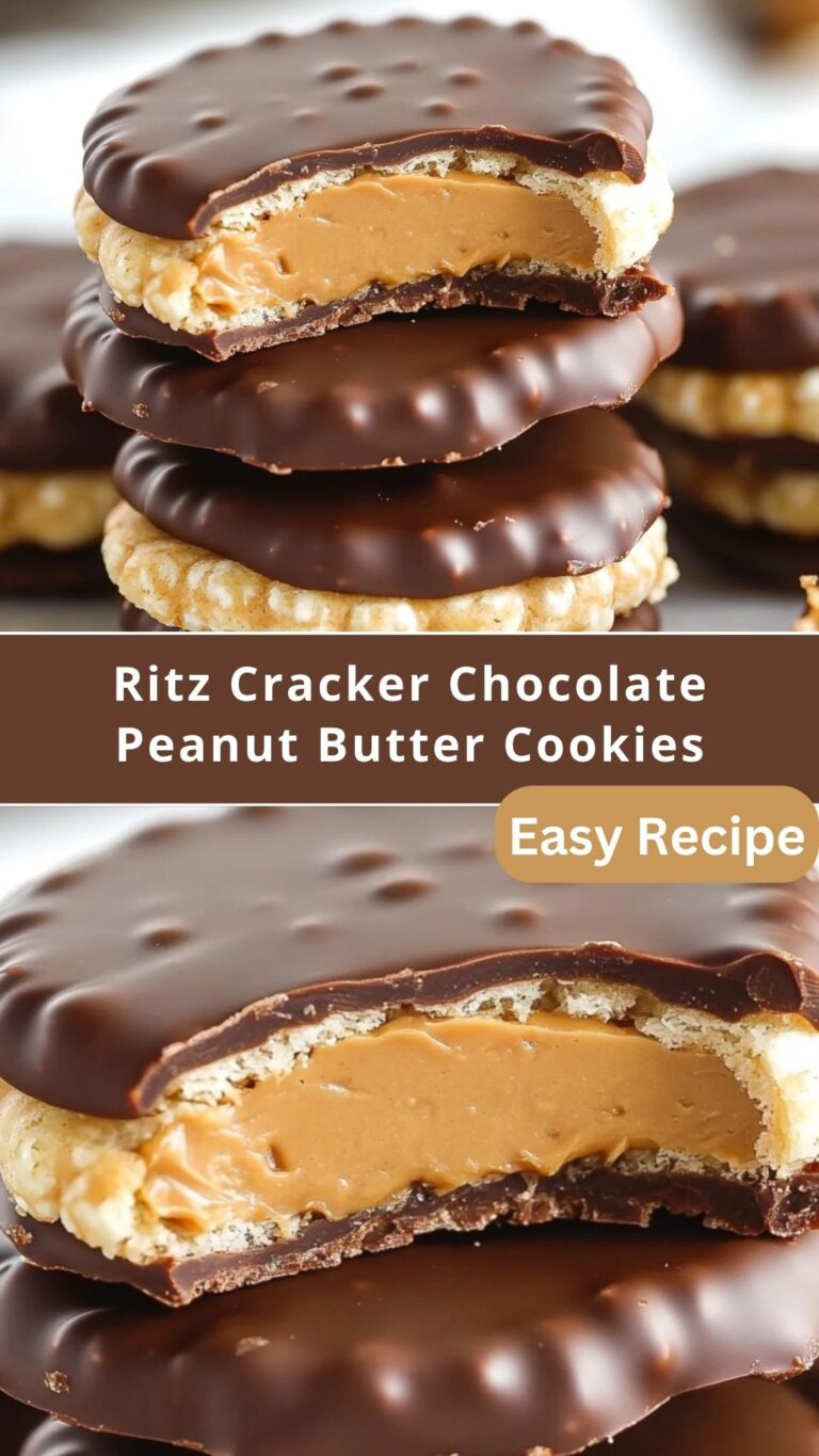 Ritz Cracker Chocolate Peanut Butter Cookies - WEEKNIGHT RECIPES