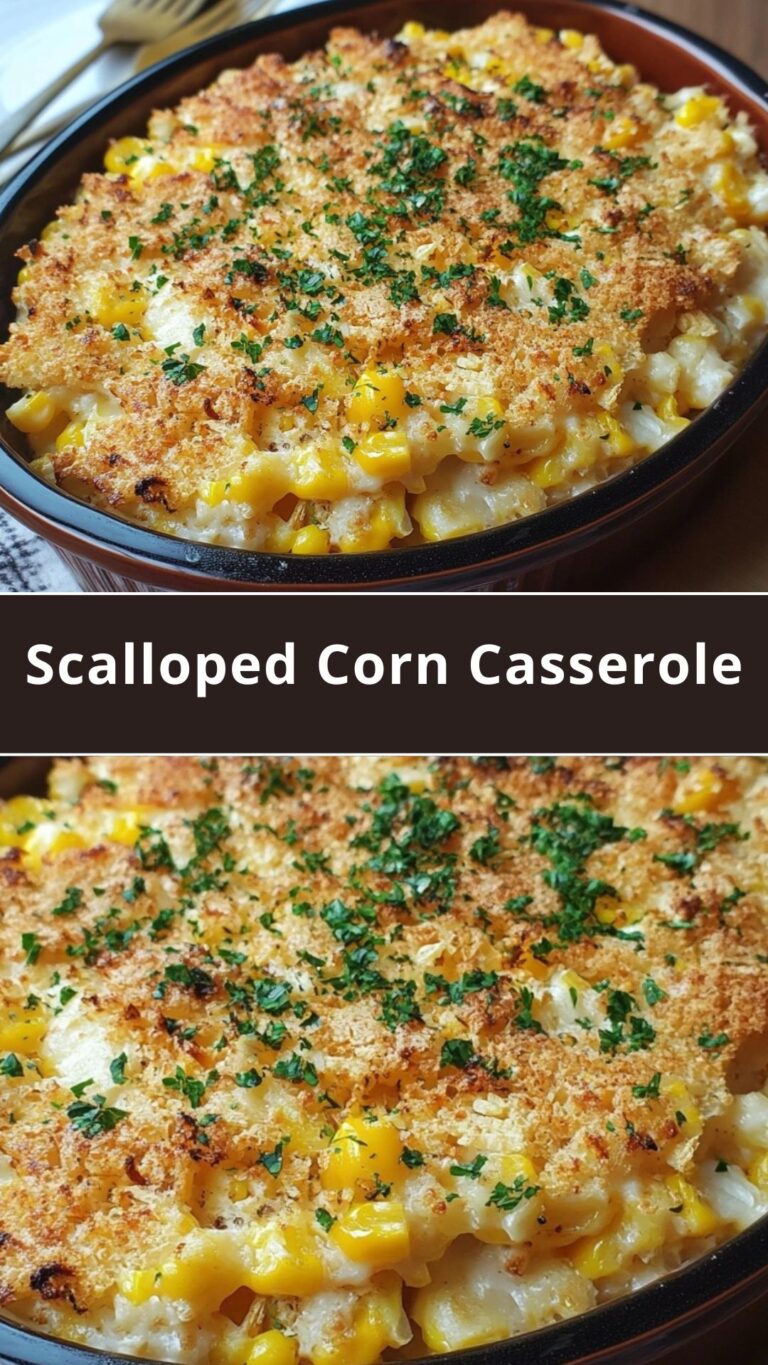 Scalloped Corn Casserole - WEEKNIGHT RECIPES