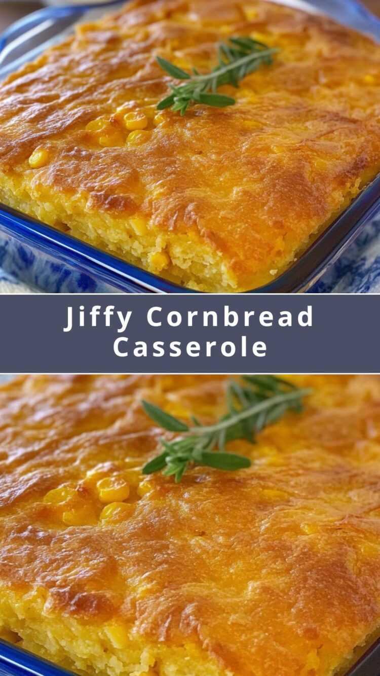 Jiffy Cornbread Casserole - WEEKNIGHT RECIPES