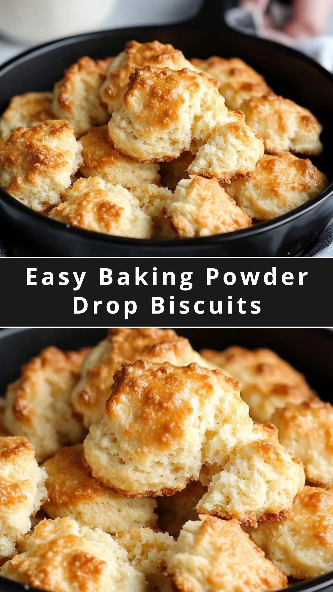Easy Baking Powder Drop Biscuits - WEEKNIGHT RECIPES