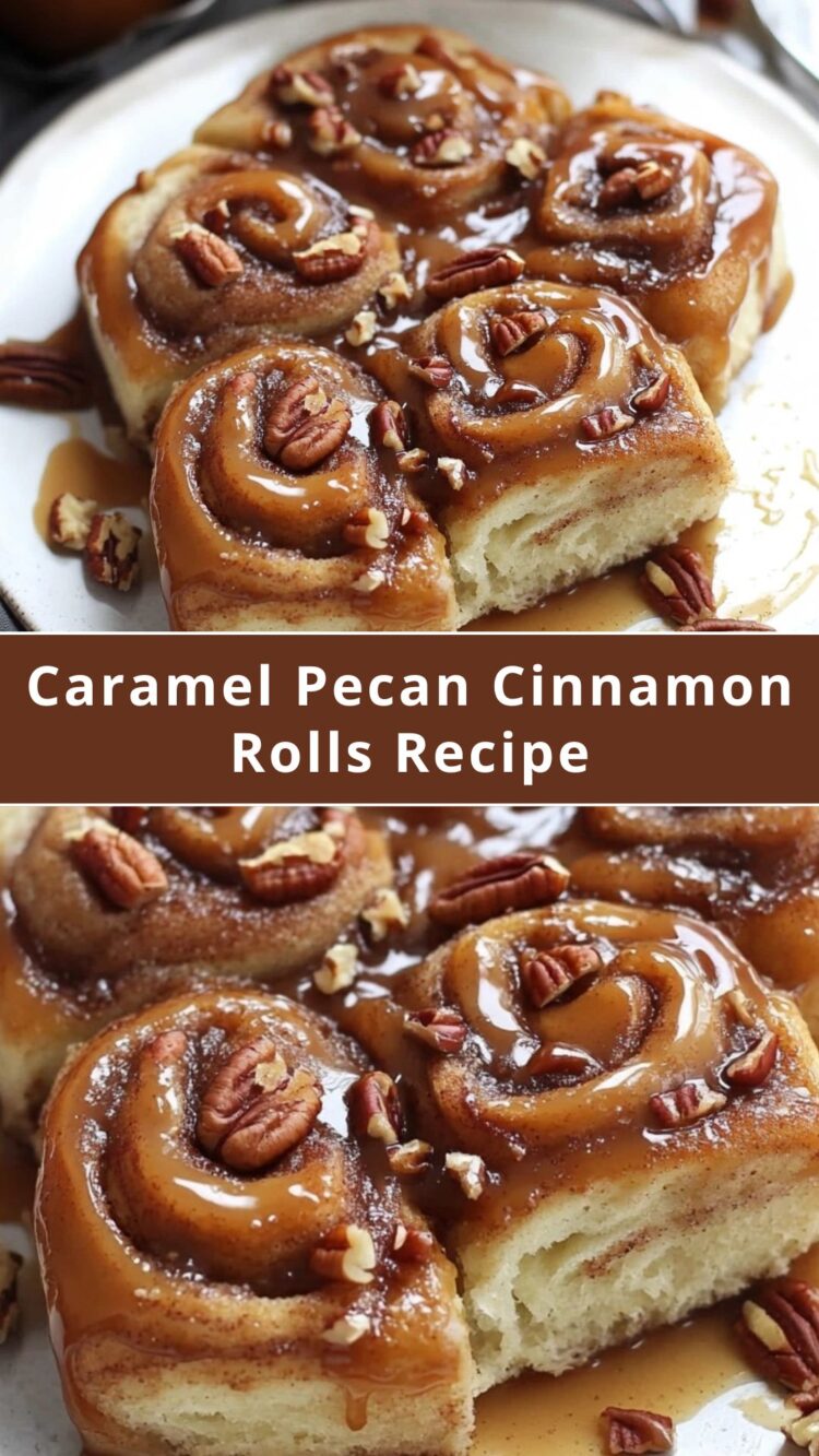 Caramel Pecan Cinnamon Rolls Recipe - WEEKNIGHT RECIPES