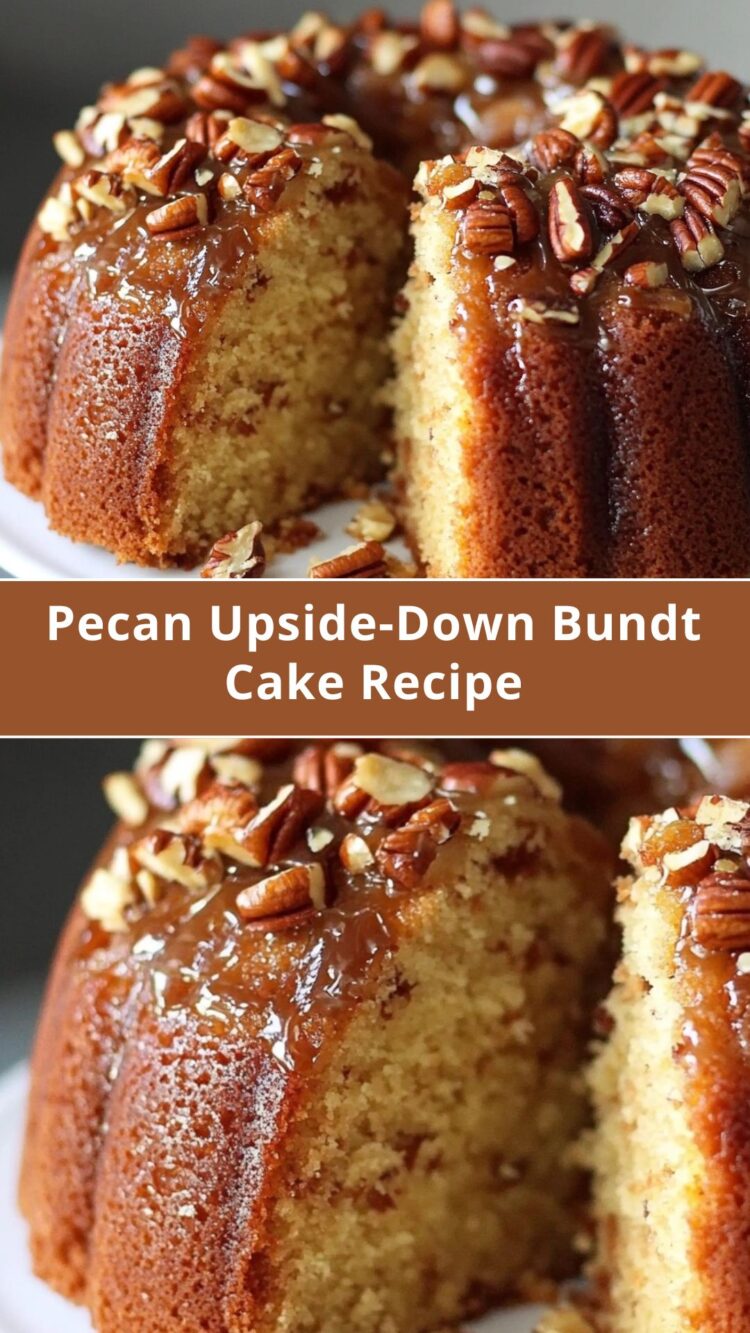 Pecan Upside-Down Bundt Cake Recipe - WEEKNIGHT RECIPES