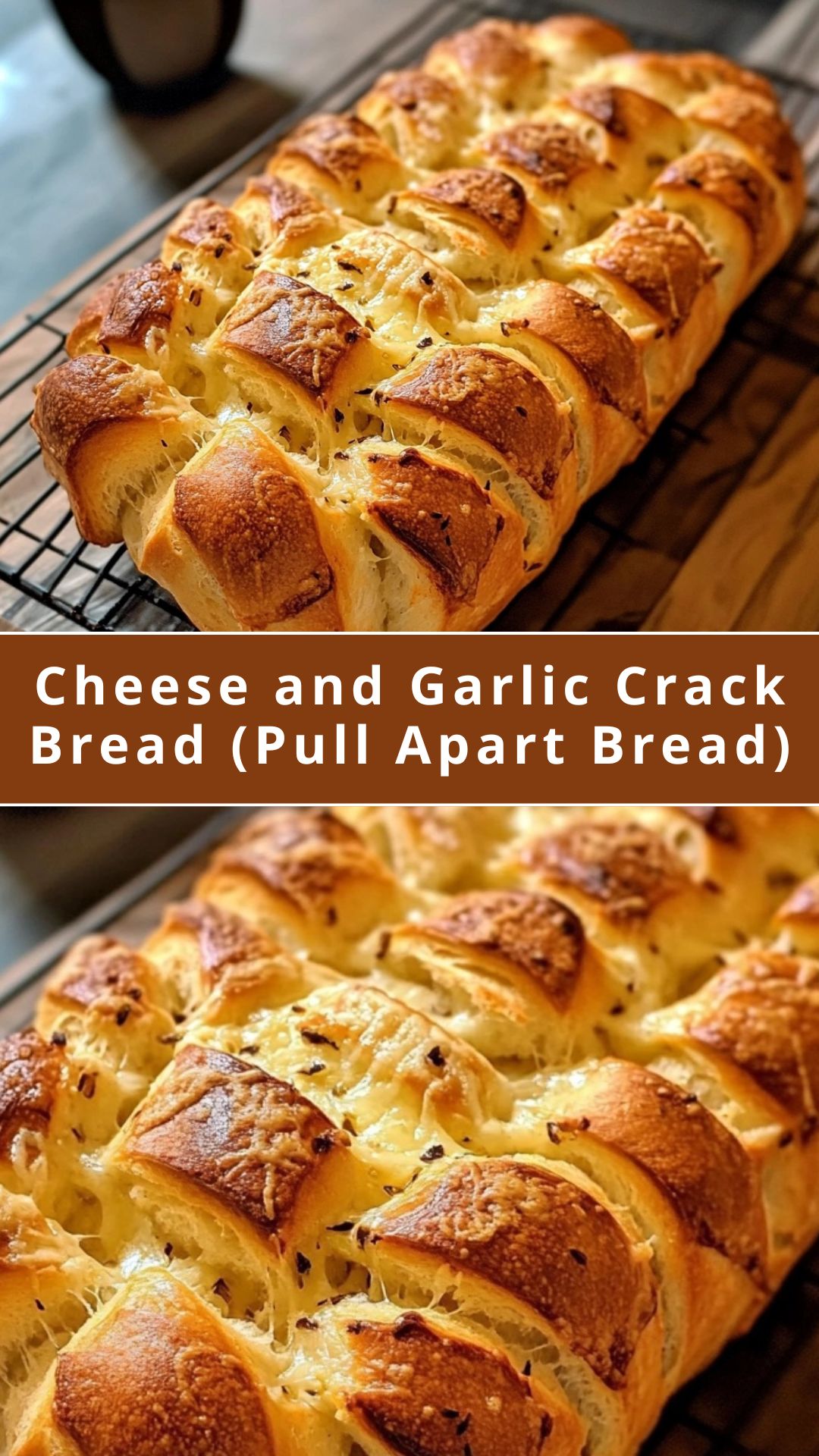 Cheese and Garlic Crack Bread (Pull Apart Bread) - WEEKNIGHT RECIPES