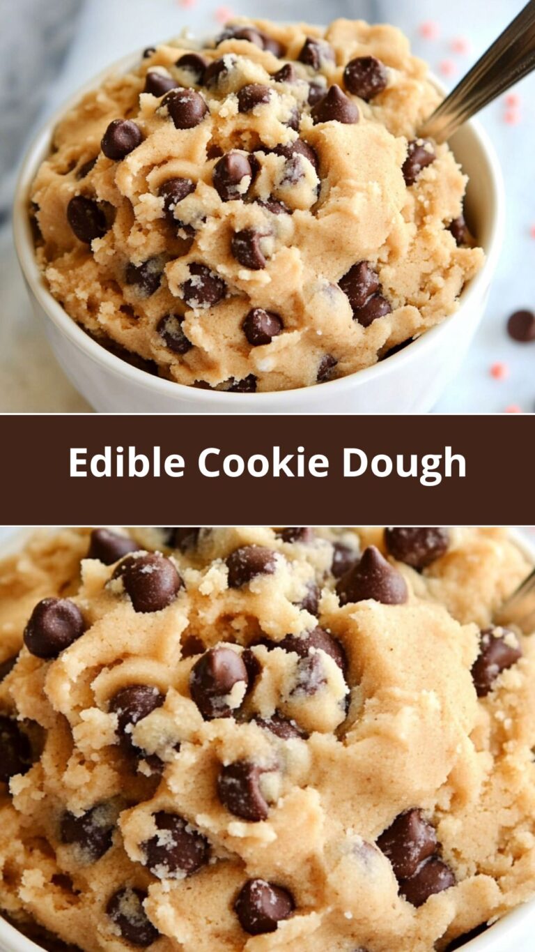 Edible Cookie Dough - WEEKNIGHT RECIPES
