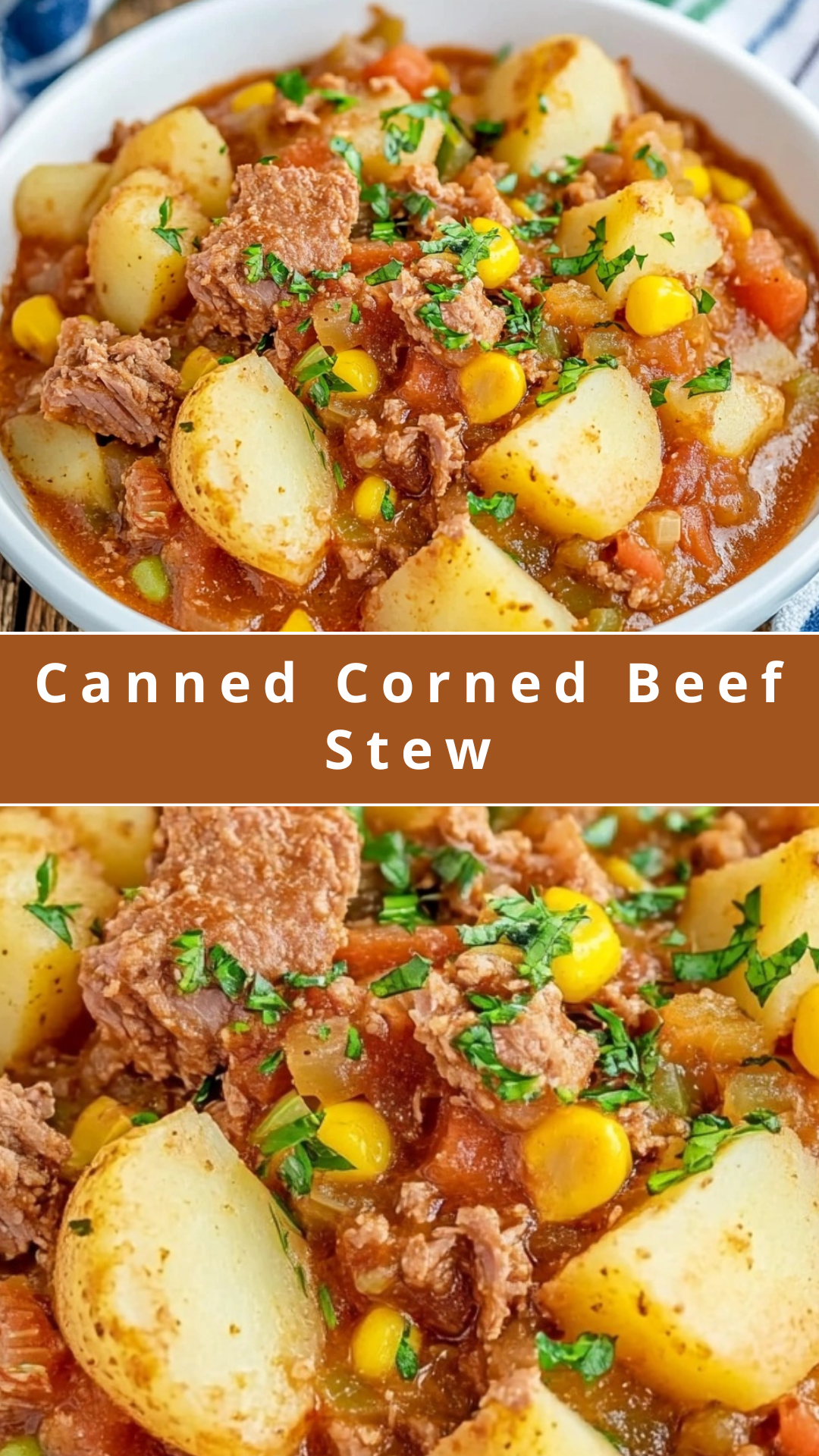 Canned Corned Beef Stew - WEEKNIGHT RECIPES