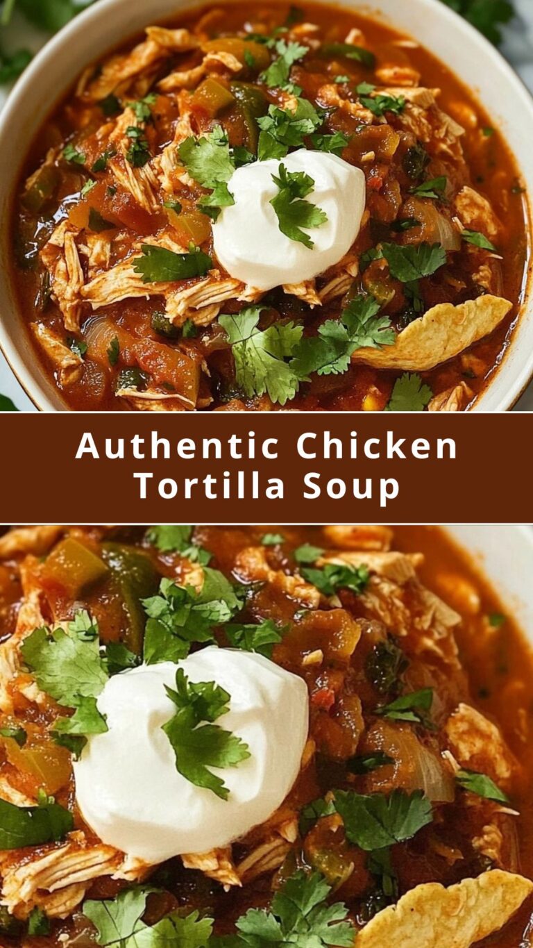 Authentic Chicken Tortilla Soup - WEEKNIGHT RECIPES