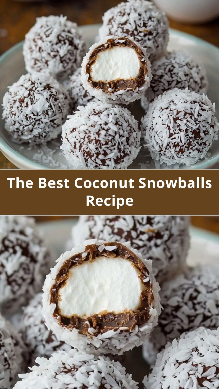 The Best Coconut Snowballs Recipe - WEEKNIGHT RECIPES