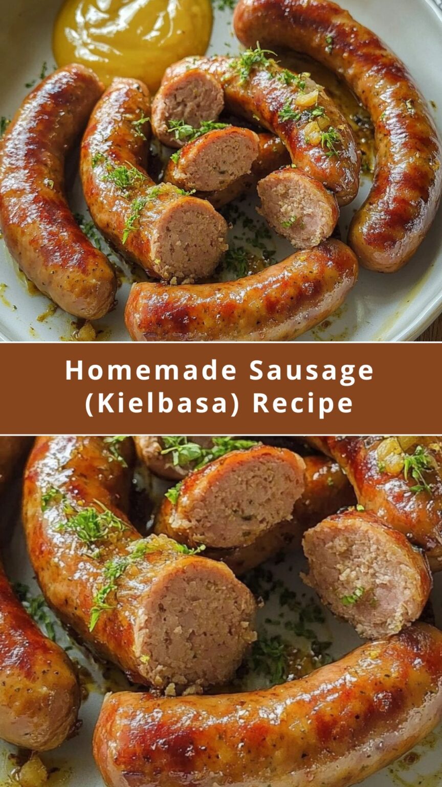 Homemade Sausage (Kielbasa) Recipe - WEEKNIGHT RECIPES
