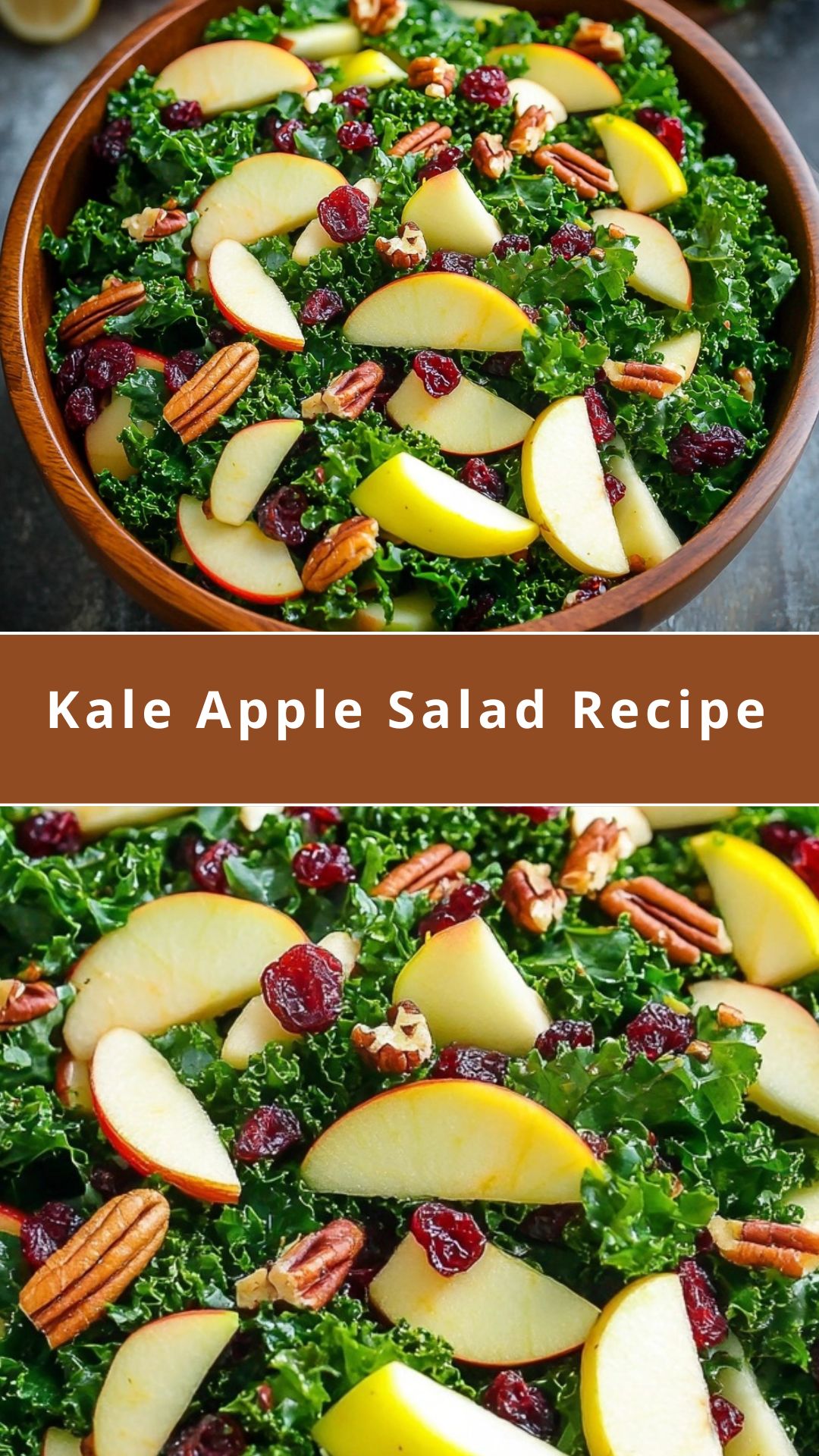 Kale Apple Salad Recipe - WEEKNIGHT RECIPES
