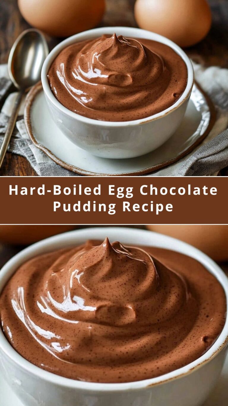 Hard-Boiled Egg Chocolate Pudding Recipe - WEEKNIGHT RECIPES