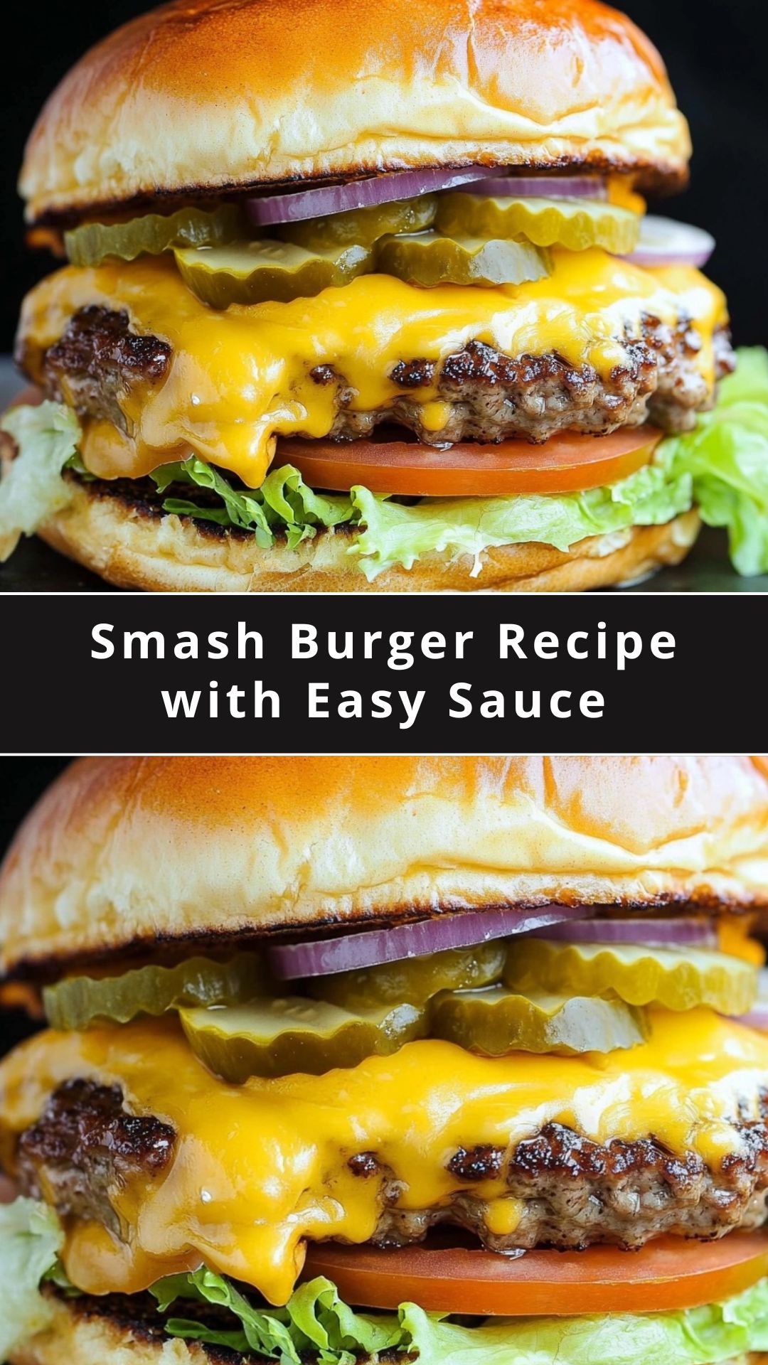 Smash Burger Recipe with Easy Sauce - WEEKNIGHT RECIPES
