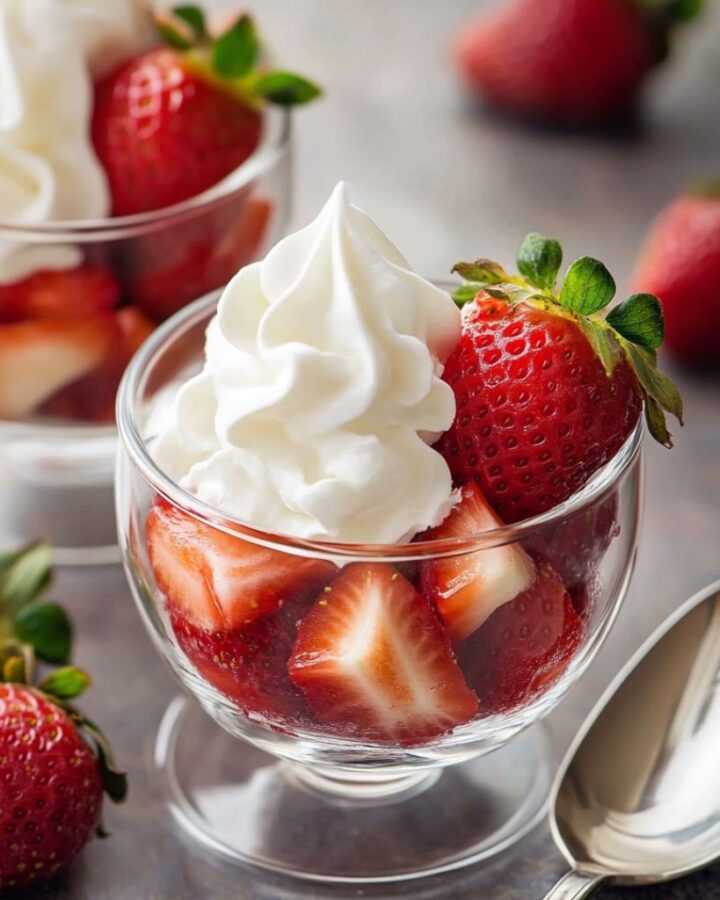 Strawberries Romanoff Recipe - WEEKNIGHT RECIPES