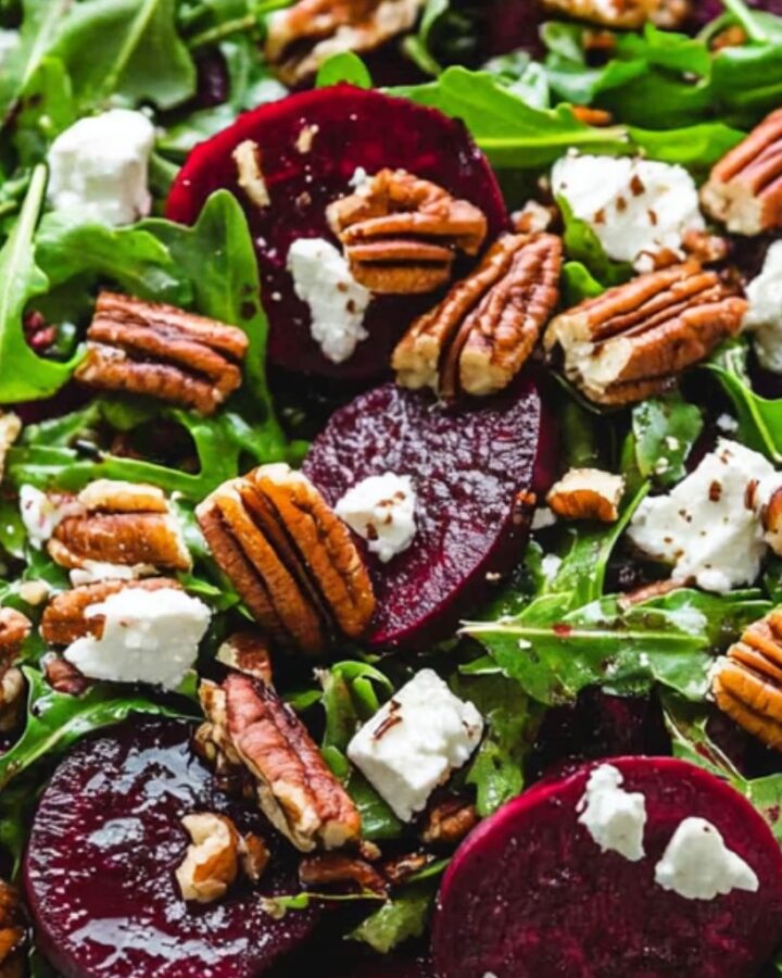 Beet Salad with Arugula and Balsamic Vinaigrette - WEEKNIGHT RECIPES